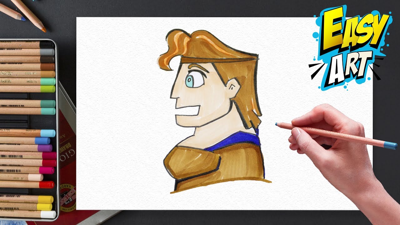 Disney - Como Dibujar a Hercules - How to draw Hercules - Superheroe ...
