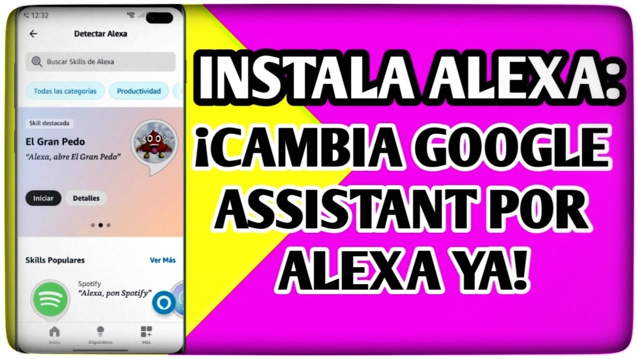 ¡Cambia Google por Alexa en tu Android fácilmente! 🔄📱 - YouTube