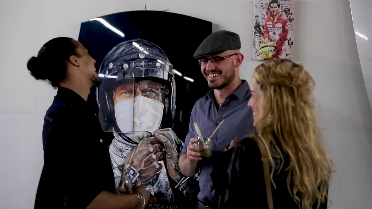 NATACHA TOUTAIN VERNISSAGE 13 JUIN 2019/CHAD MCQUEEN - YouTube