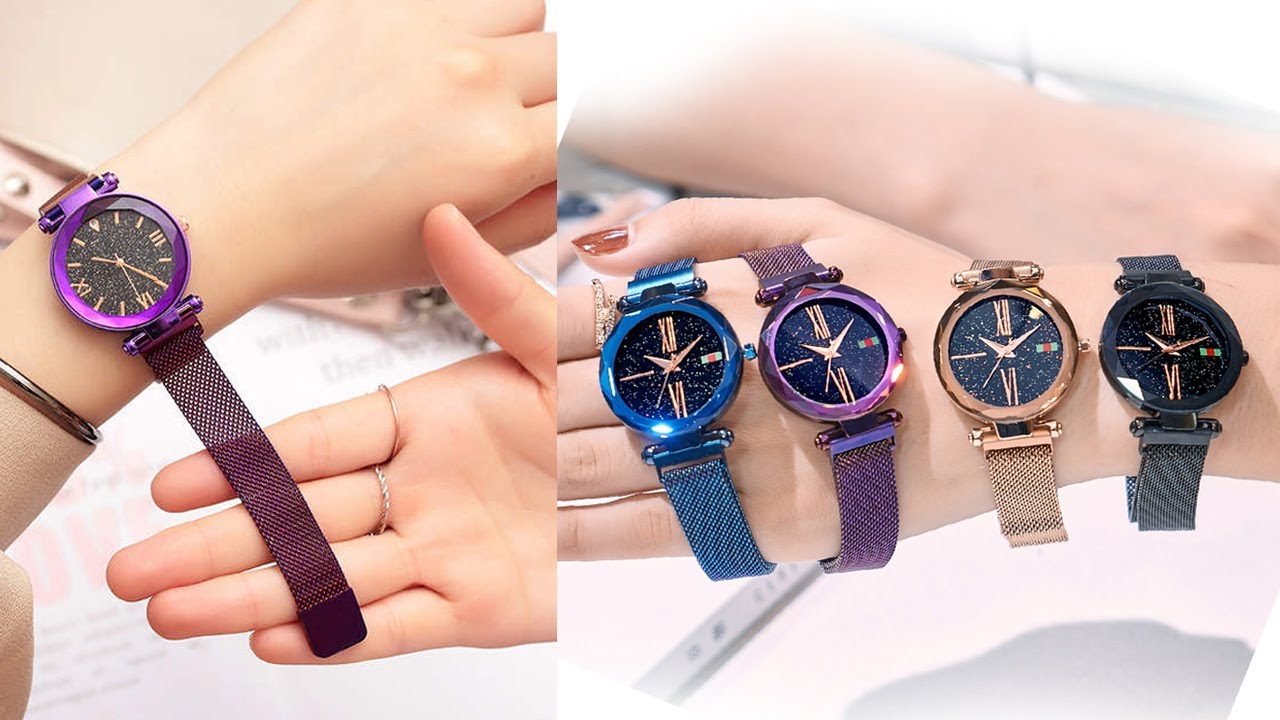 Luxury Galaxy Stars Magnetic Watch 2023 - YouTube
