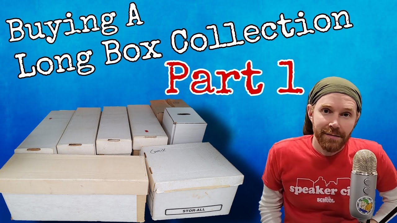 Buying a Comic Book Collection - 5 Long Boxes - Part 1 - YouTube
