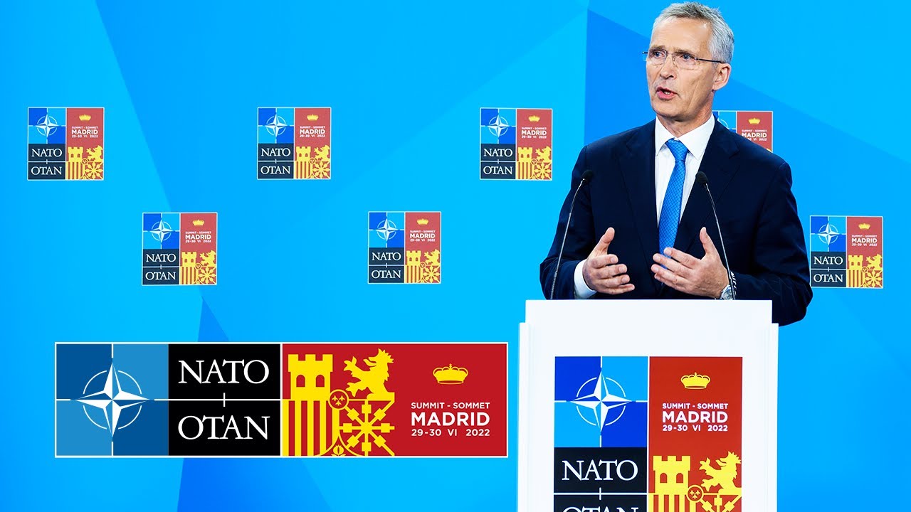 NATO Secretary General's press conference at NATO Summit in Madrid 🇪🇸 ...