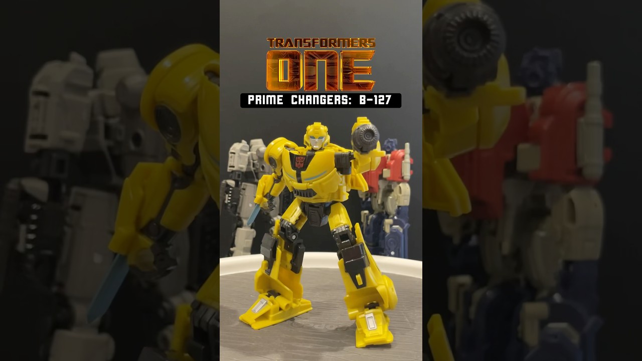 Transformers One: B-127 (Prime Changers) Action-Figure Showcase #shorts ...