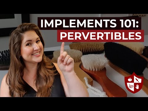What do a bathbrush, a cricket bat, a firehose, and a shoe have in common?Implements 101