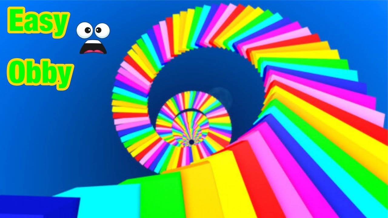 Roblox Easy Obby ALL STAGES - YouTube