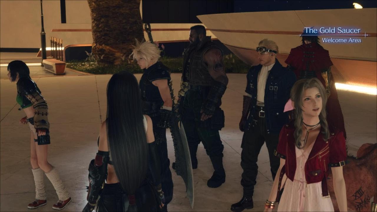 FINAL FANTASY 7 VII REBIRTH Return To Gold Saucer Main Scenario Find ...