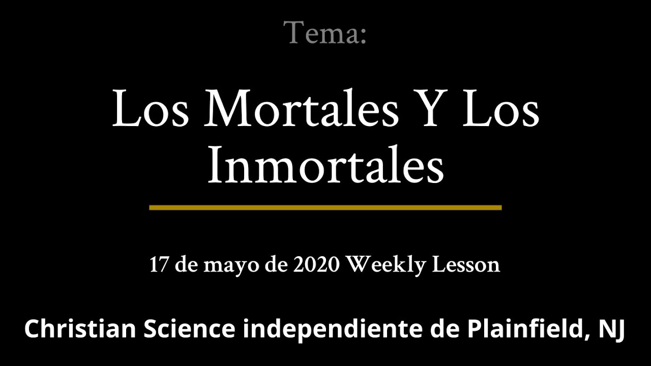 17 de mayo de 2020 — Los Mortales Y Los Inmortales - YouTube