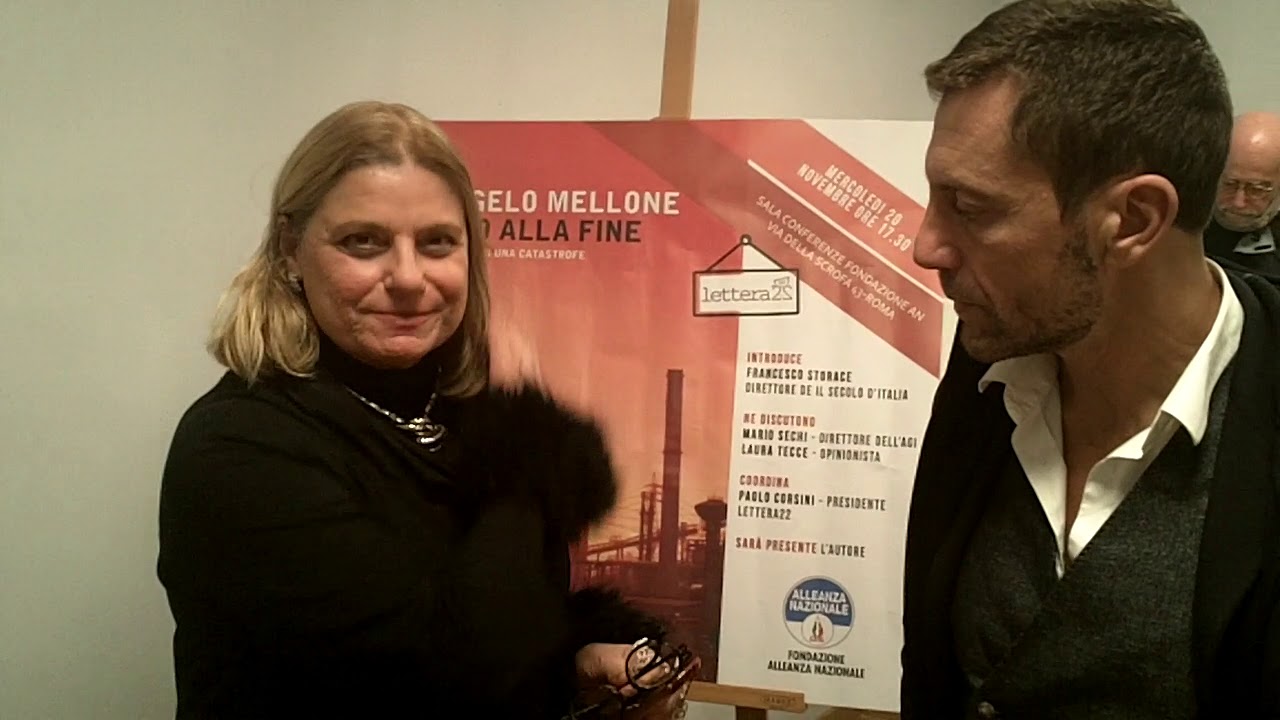 Angelo Mellone "Fino alla fine" intervista - YouTube