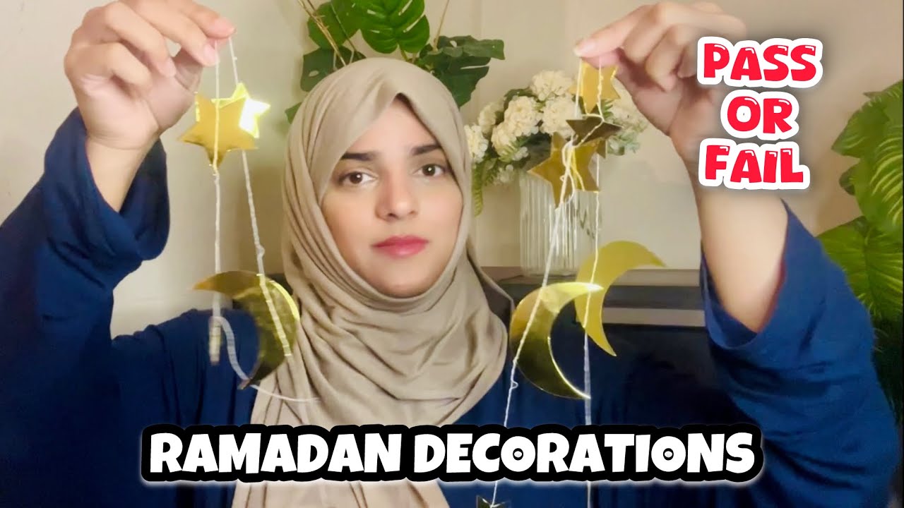 Ramadan Decorations shuru ️ ️ || TEMU Ramadan Decor ??? || HIT OR MISS ...