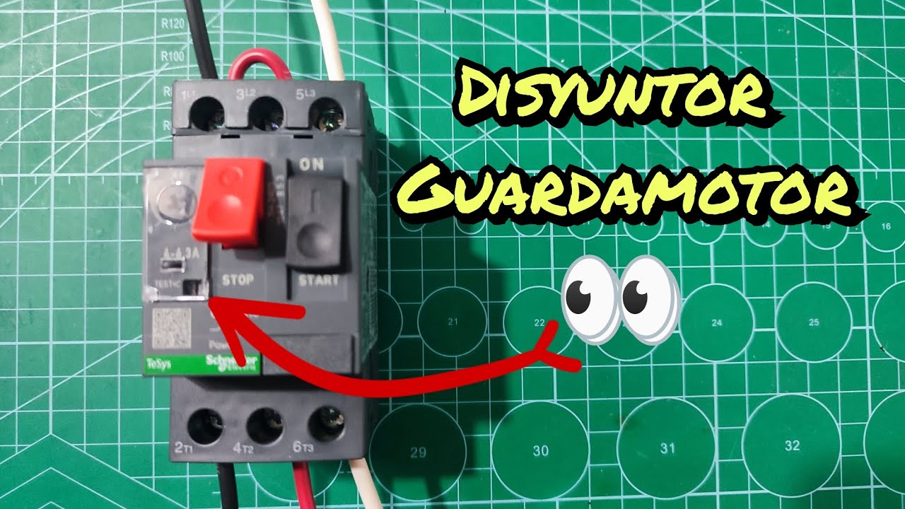 Que es y como conectar un guardamotor 🪛 - YouTube