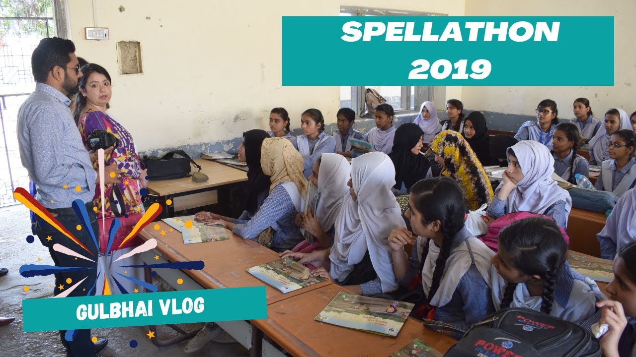 Spellathon-2019 | Oxfam Pakistan | Korangi School - YouTube
