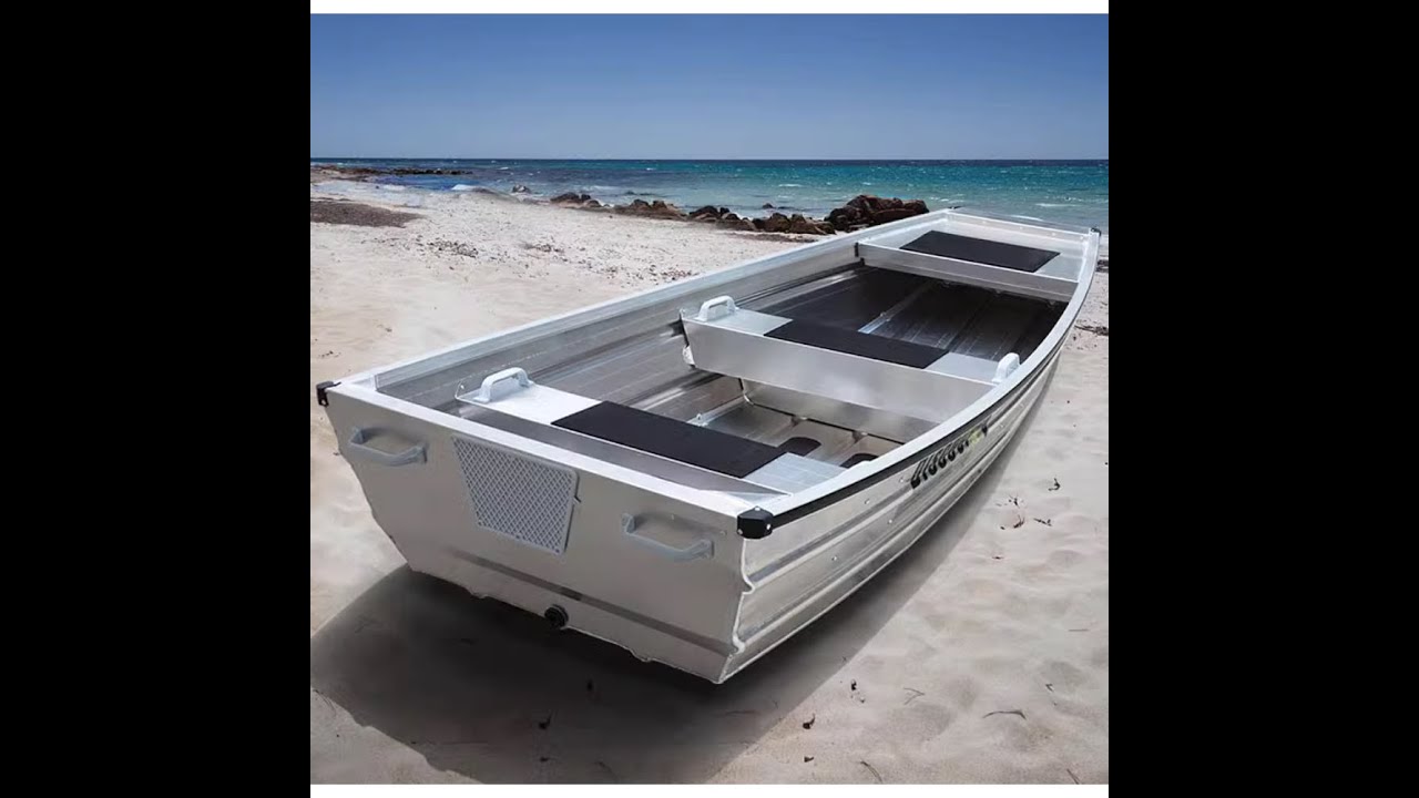 Customized Aluminum Alloy Boats for Tourism and Fishing - YouTube
