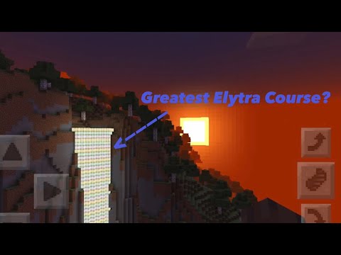 Minecraft: Creating The greatest elytra course - YouTube