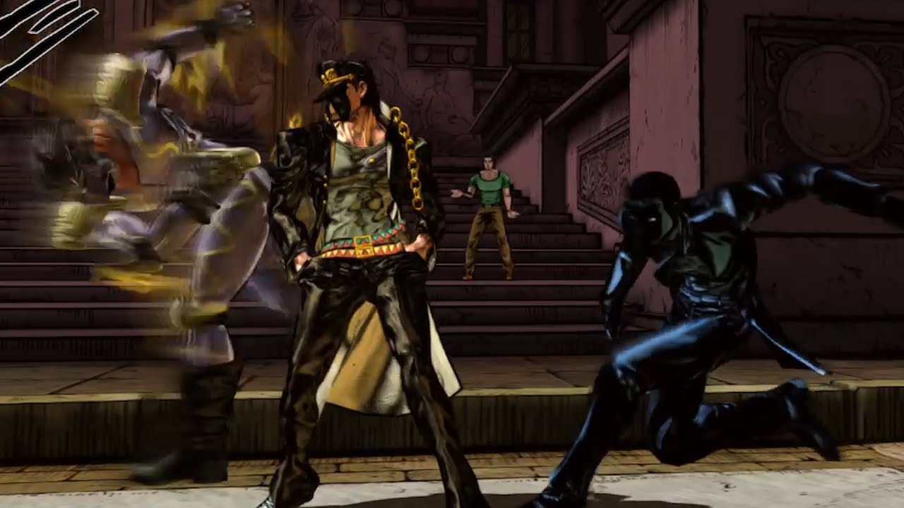 Jotaro Kujo (Shadow) vs Diavolo (Hard AI) - JoJo's Bizarre Adventure ...