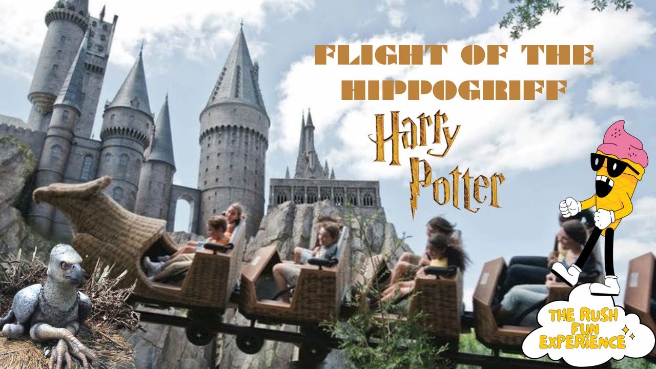 Flight of the Hippogriff Full Ride POV (4K) | Harry Potter | Universal ...