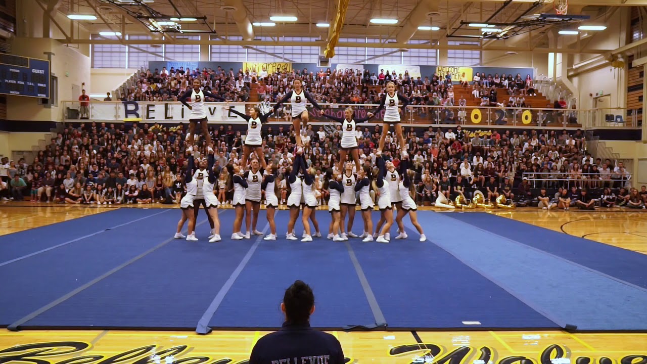 BHS Cheer September 5 2017 - YouTube