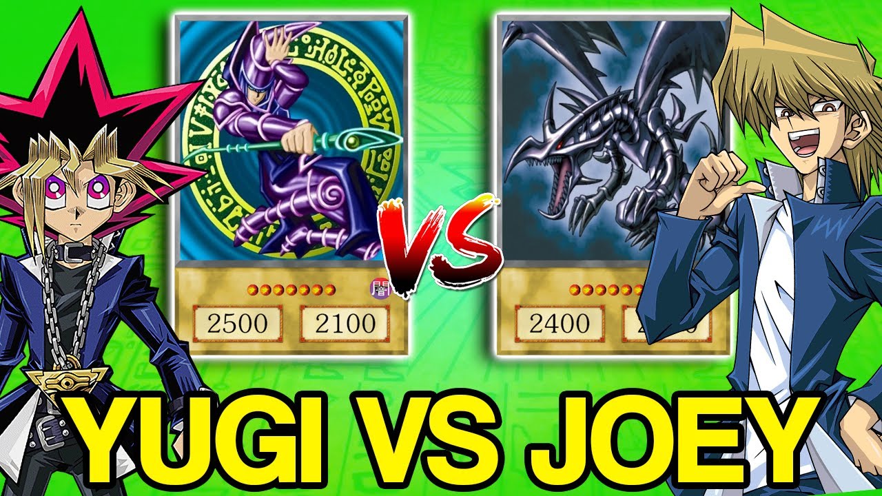 The Battle of Two Rivals! YUGI vs JOEY Character Duel! - YouTube