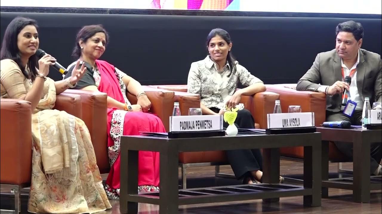 Padmaja Penmetsa at the CII-IWN Annual Leadership Conclave - YouTube