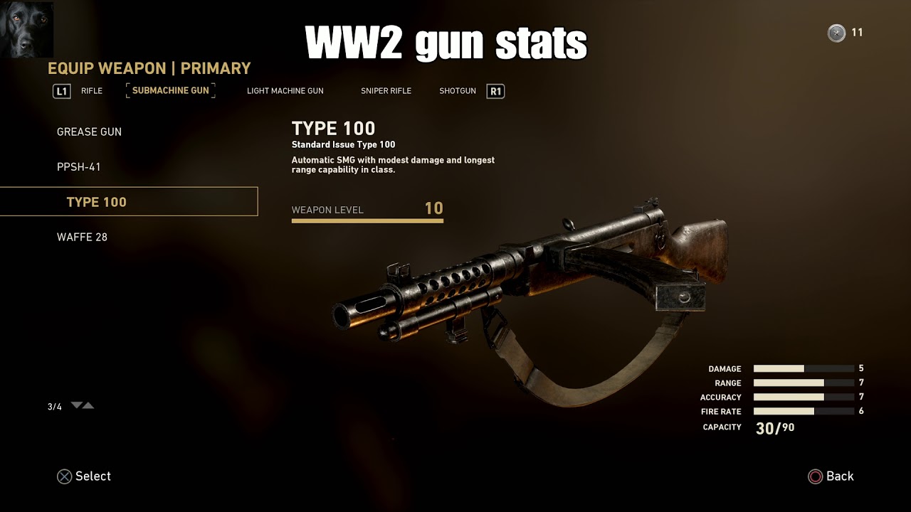 COD WW2 GUN STATS - From Private Beta In-game - YouTube