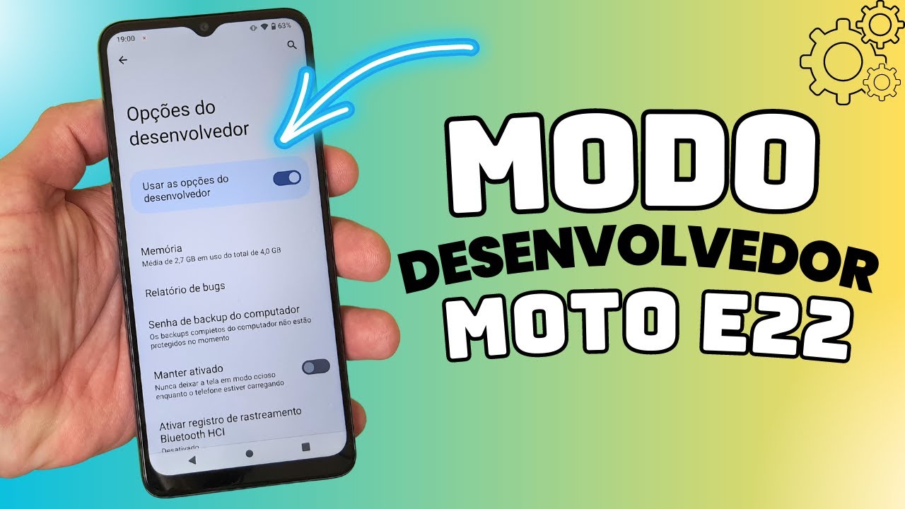 COMO ATIVAR E DESATIVAR O MODO DESENVOLVEDOR NO CELULAR MOTOROLA MOTO ...