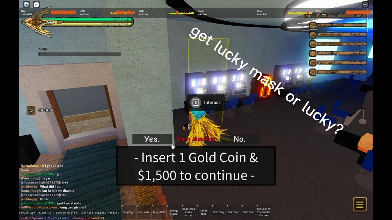 see what I can get with $100k in arcade [YBA] - YouTube