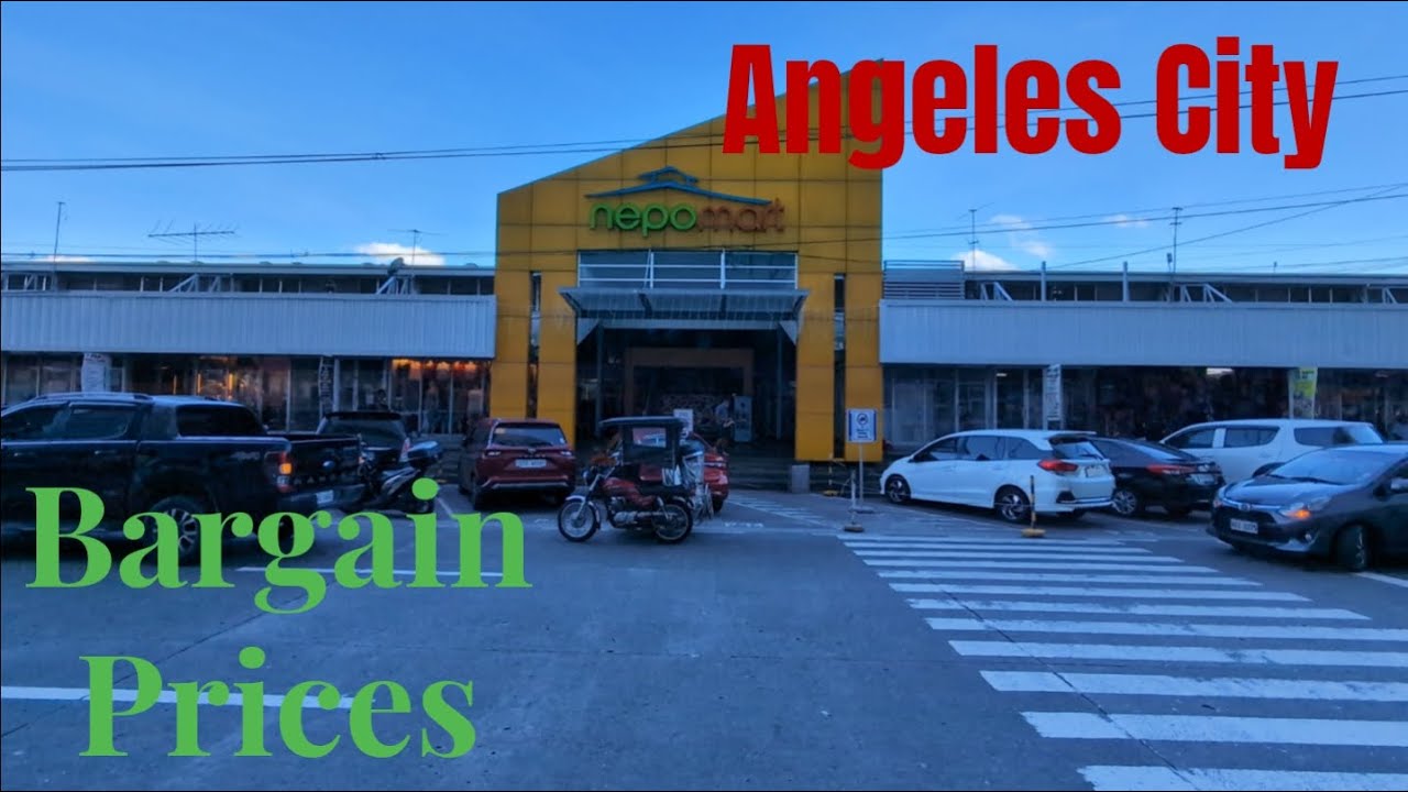 Nepo Mart area, Angeles City. Philippines - YouTube