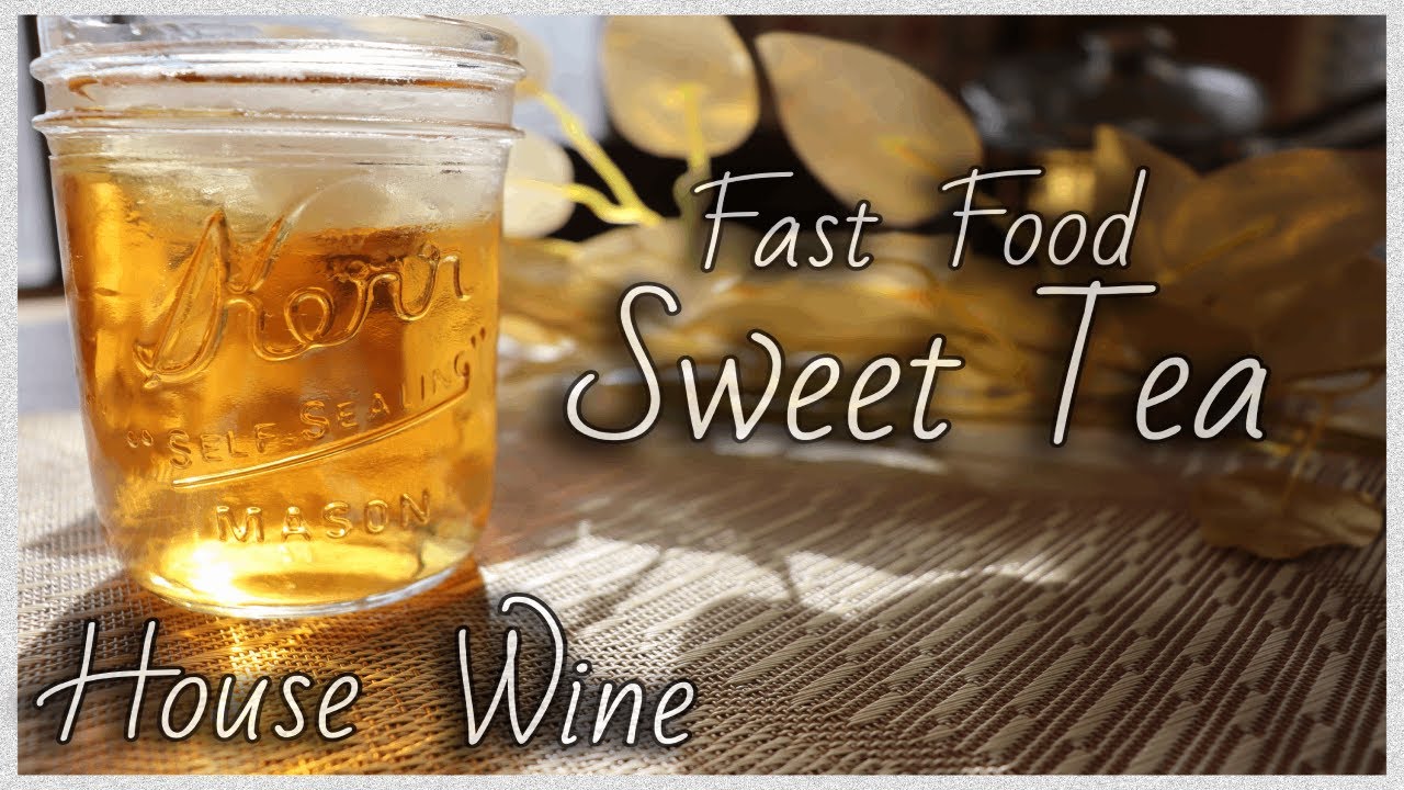 FAST FOOD SWEET TEA!!! SOUTHERN SWEET TEA!!! TASTING LIKE THE GOLDEN ...