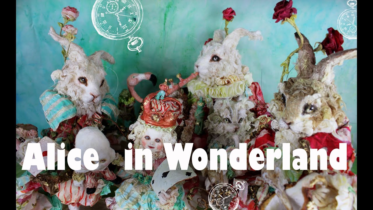 Alice In Wonderland In Paper Youtube