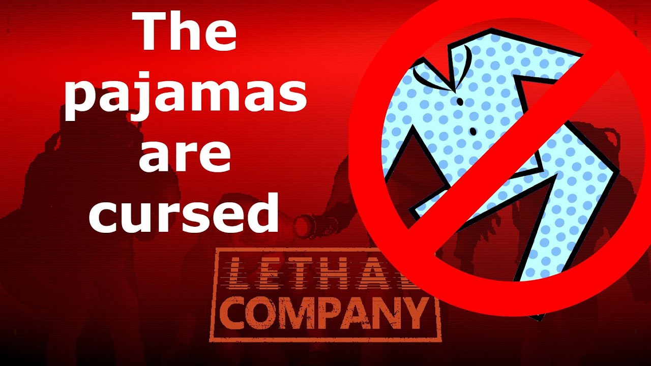 The pajamas are cursed in Lethal Company - YouTube