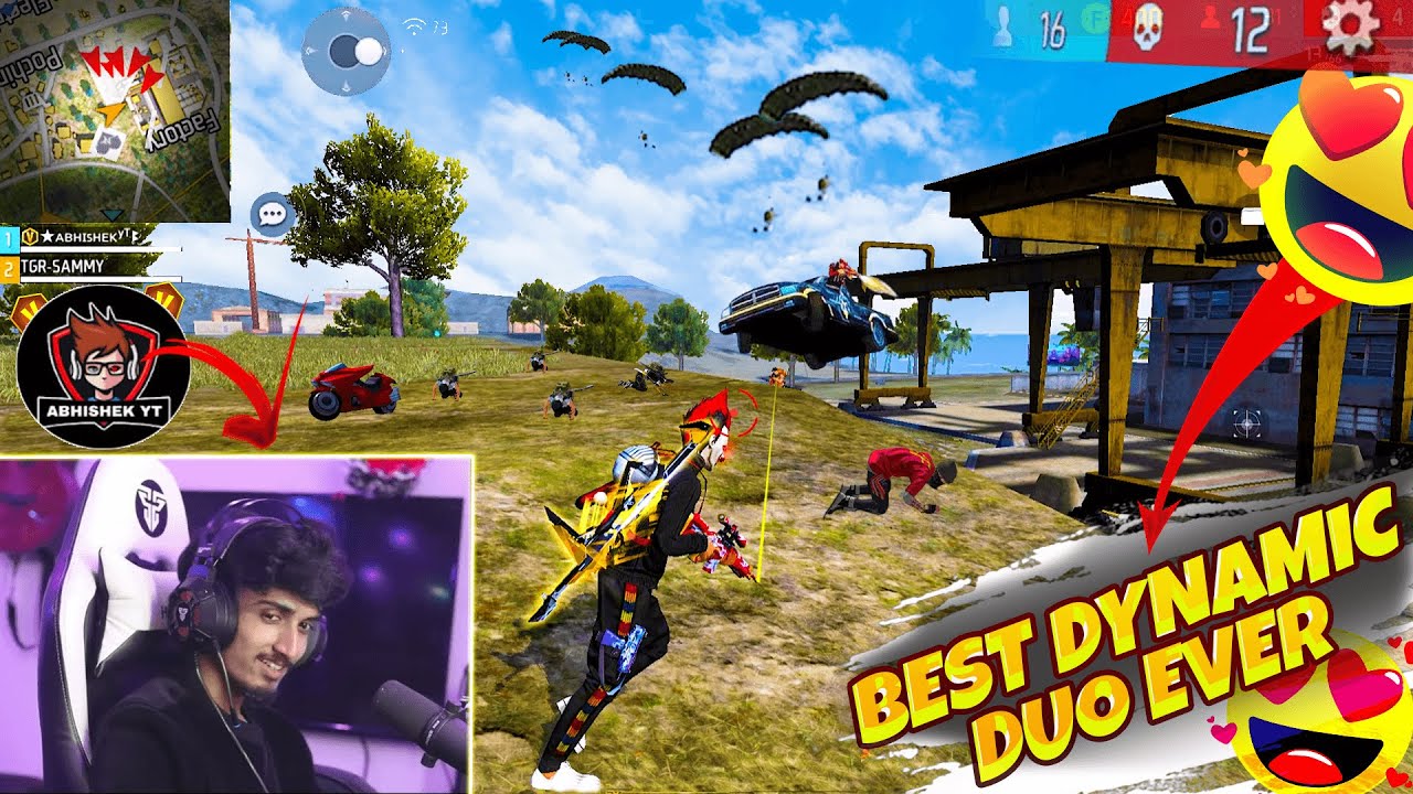 Best Dynamic Duo in Free Fire 😍 Ahishekyt & Sammy DGAF - YouTube