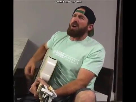 Tyler from Dude Perfect Writes and Sings a Song - YouTube