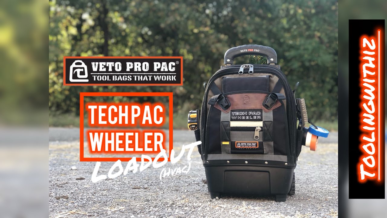 Veto Pro Pac Tech Pac Wheeler Load-out (HVAC) - YouTube