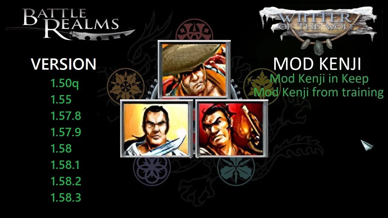 How to mod Kenji with Battle Realms Data Editor - YouTube