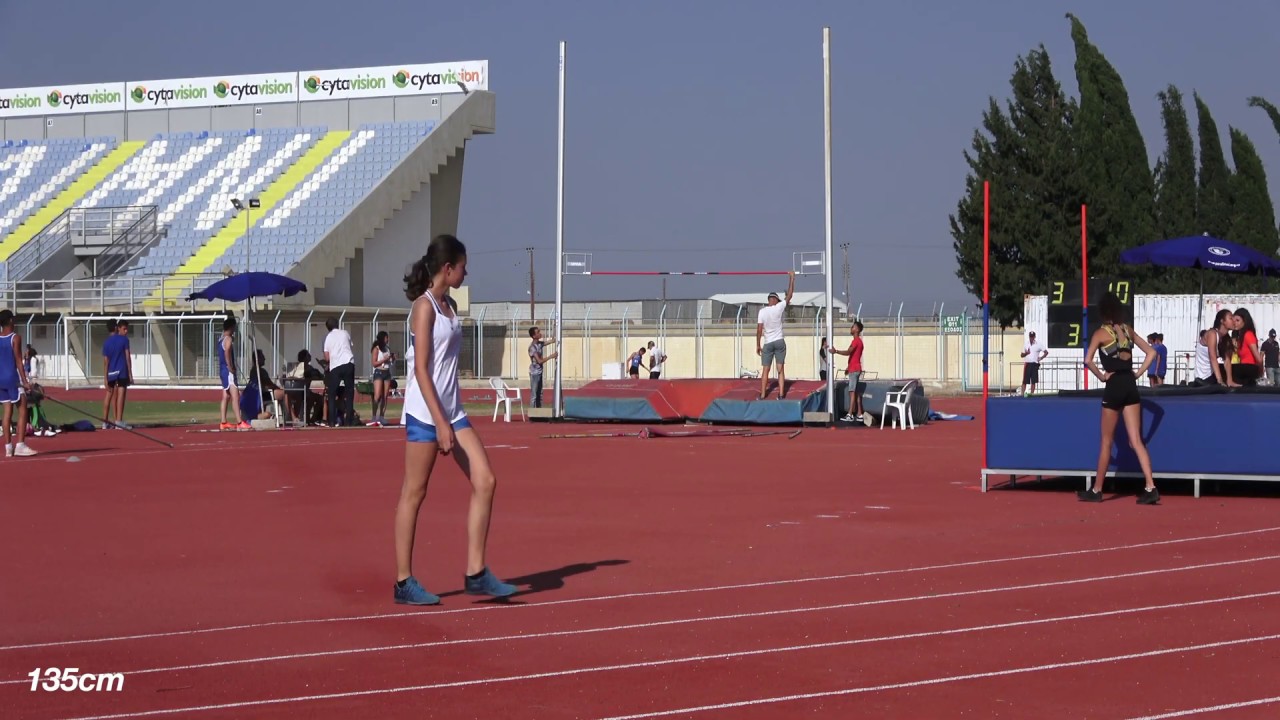 High Jump. Girls U16. Championship of Cyprus. - YouTube