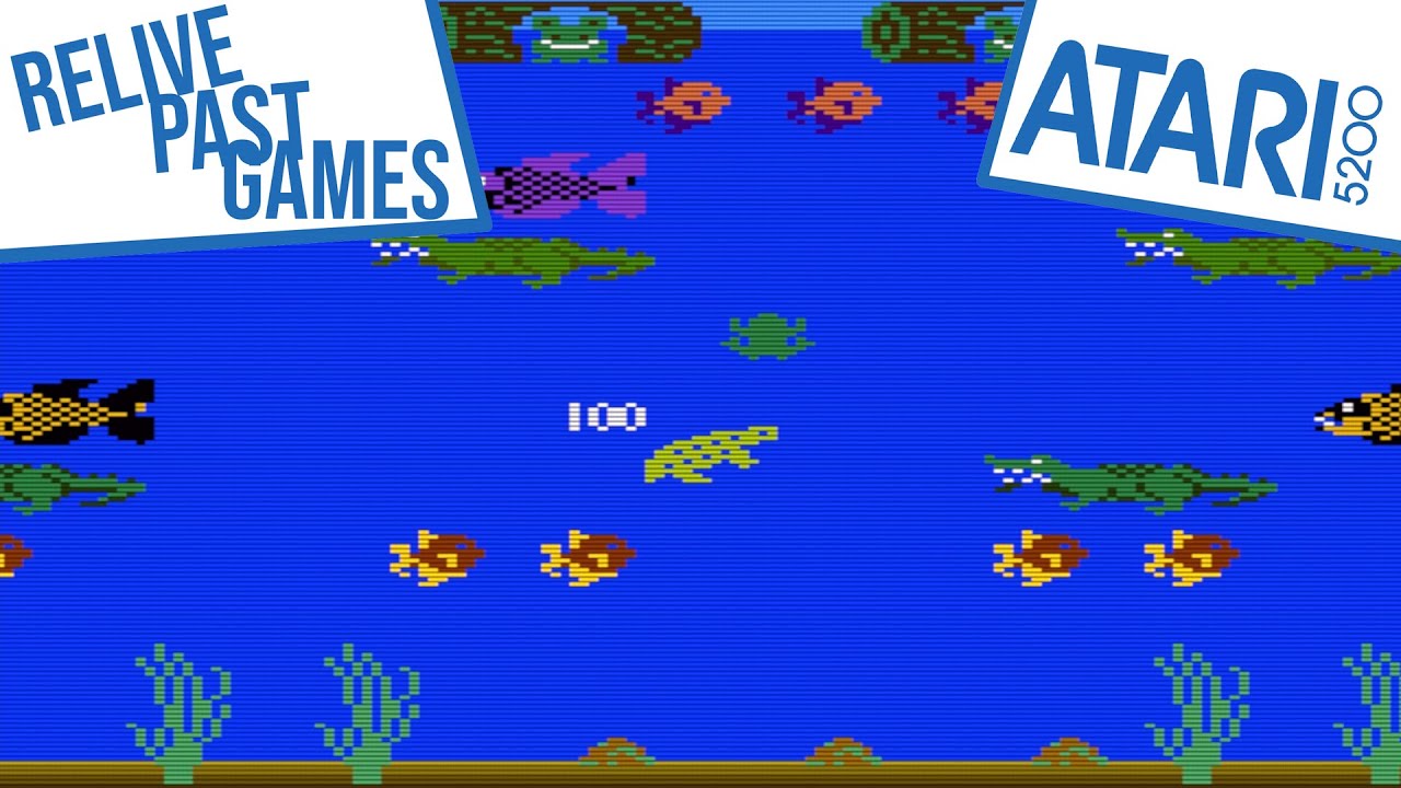 Frogger II: ThreeeDeep! (Atari 5200) - YouTube
