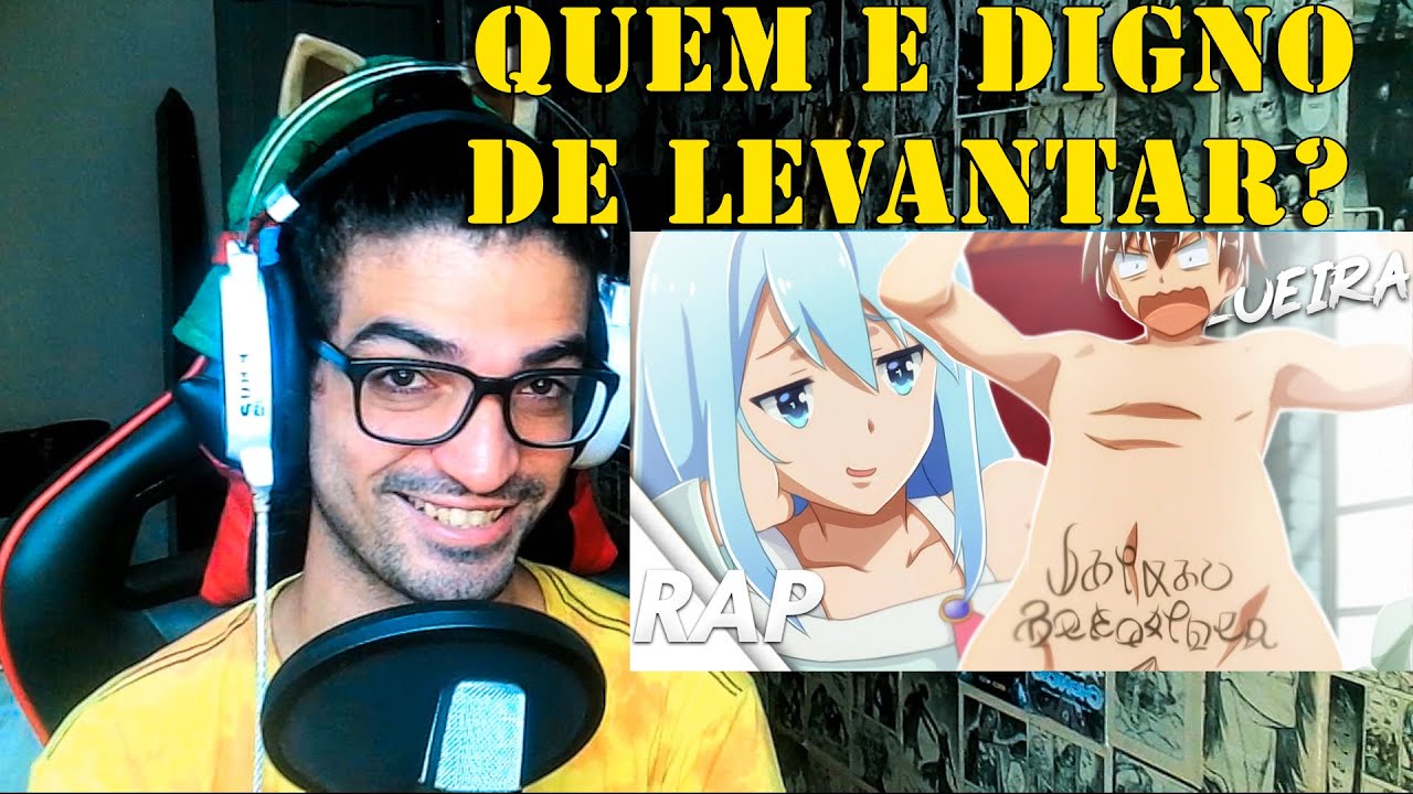 REACT - RAP: A EXCALIBUR DO KAZUMA | Byakuran | Prod. AWK - YouTube