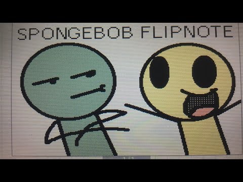 Spongebob Flipnote!! - Maxmarc - YouTube
