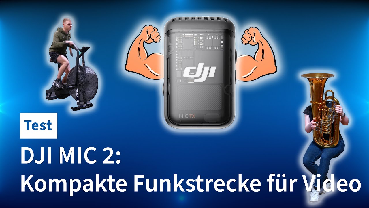 Kompakte Funkstrecke für Audio und Video: DJI MIC 2 Test - YouTube