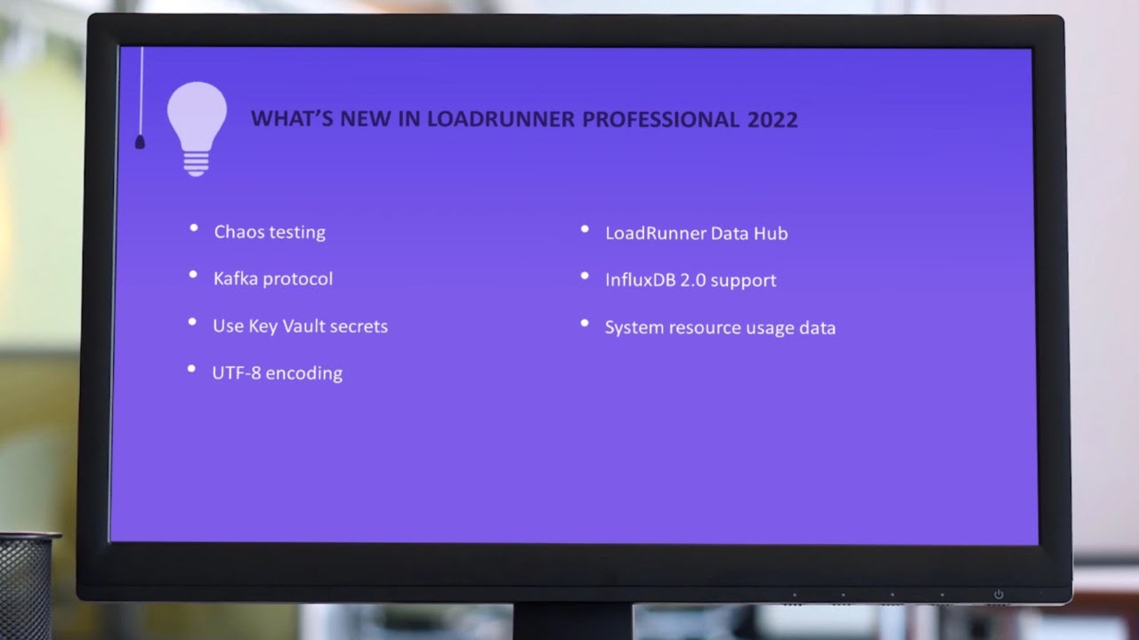 What's New in LoadRunner Professional 2022 - YouTube