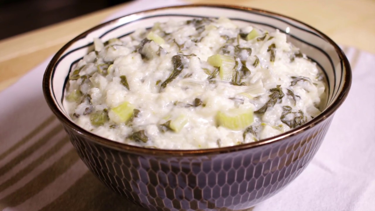 How to make Bushala with Green Vegetables (Assyrian Food) - YouTube