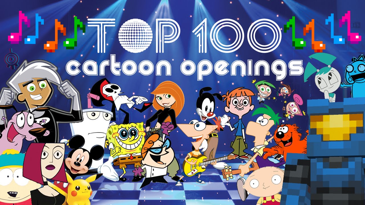 Top 100 Cartoon Openings - YouTube