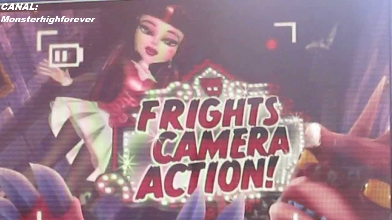 Trailer en español latino de monster high Frights, Camera, Action ...