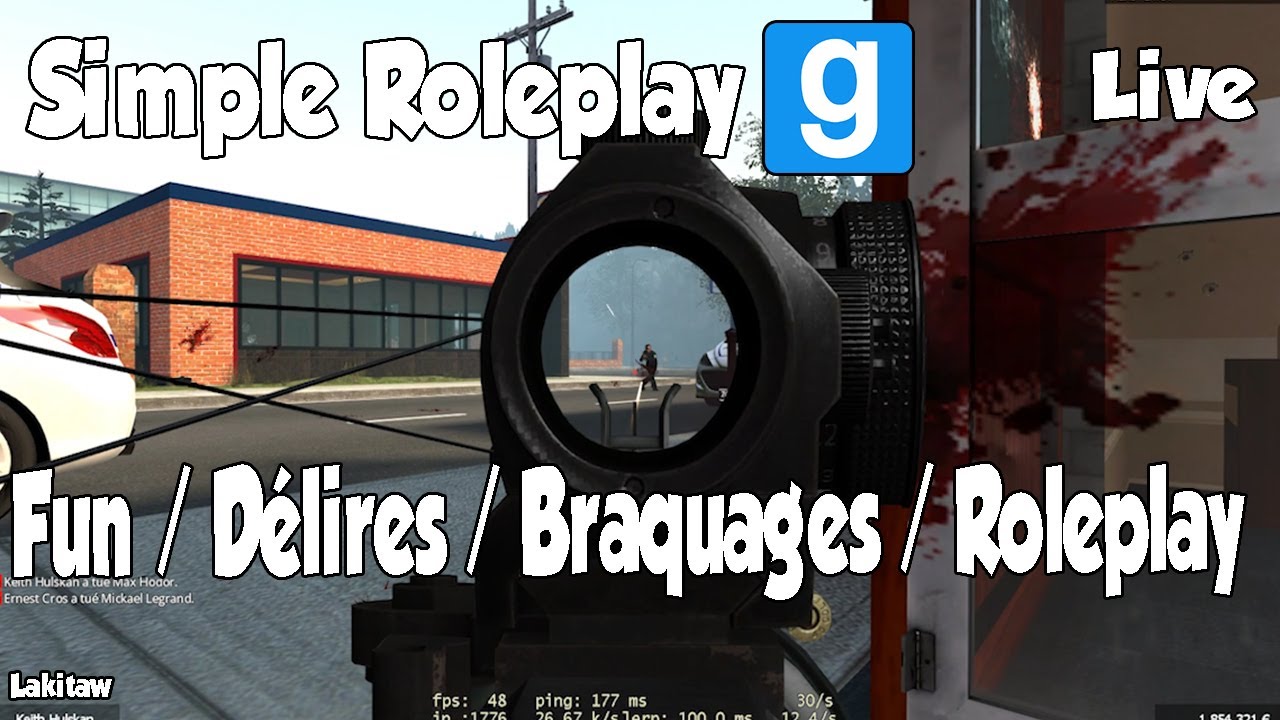 Simple Roleplay - Live posé du soir avec les copains - YouTube