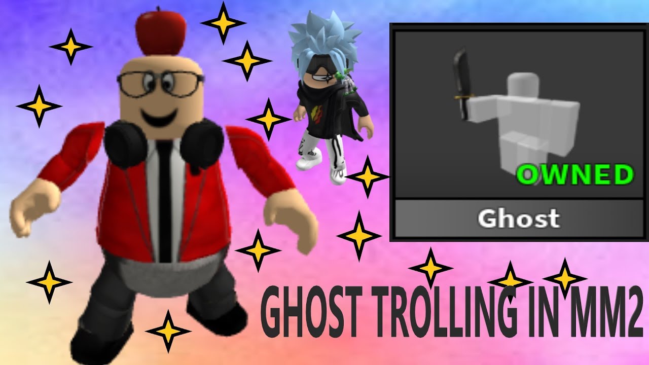 USING MY NEW GHOST POWER MM2/WITH BIGBOY - YouTube