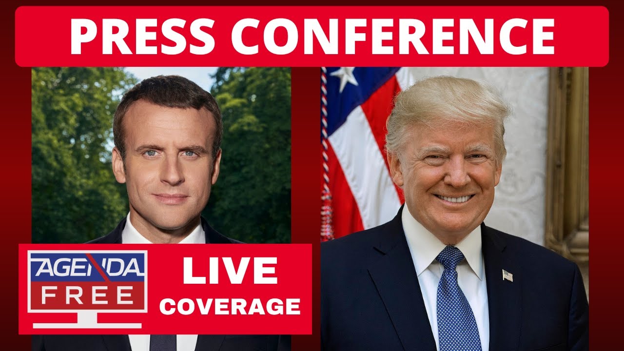 Trump Press Conference with French President Macron - LIVE Breaking ...