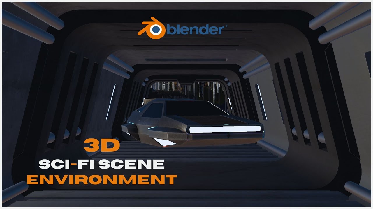 3D Sci-Fi Environment In Blender | PF Multimedia - YouTube