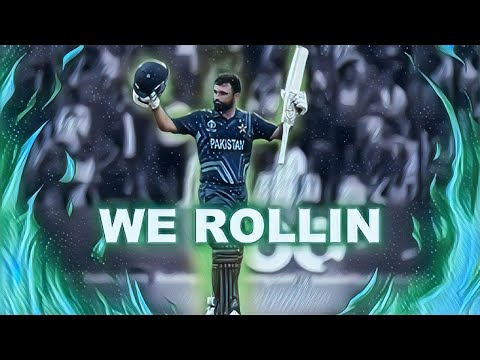 Fakhar ⚡ Zaman Attitude 😈 Status 🔥 | Fakhar Zaman X We Rollin | Fakhar Zaman 🏏 Vs Newzeland