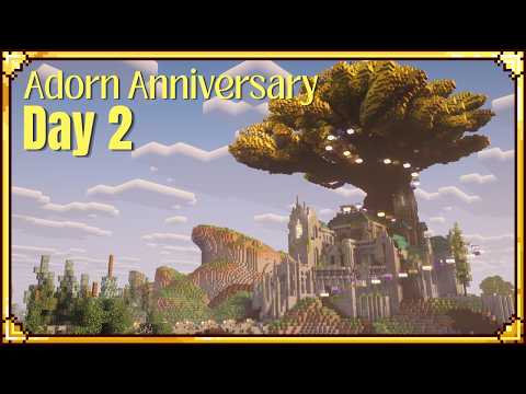 [Day 2] Celebrating Adorn SMP's Anniversary! Server Tour + Minigames!
