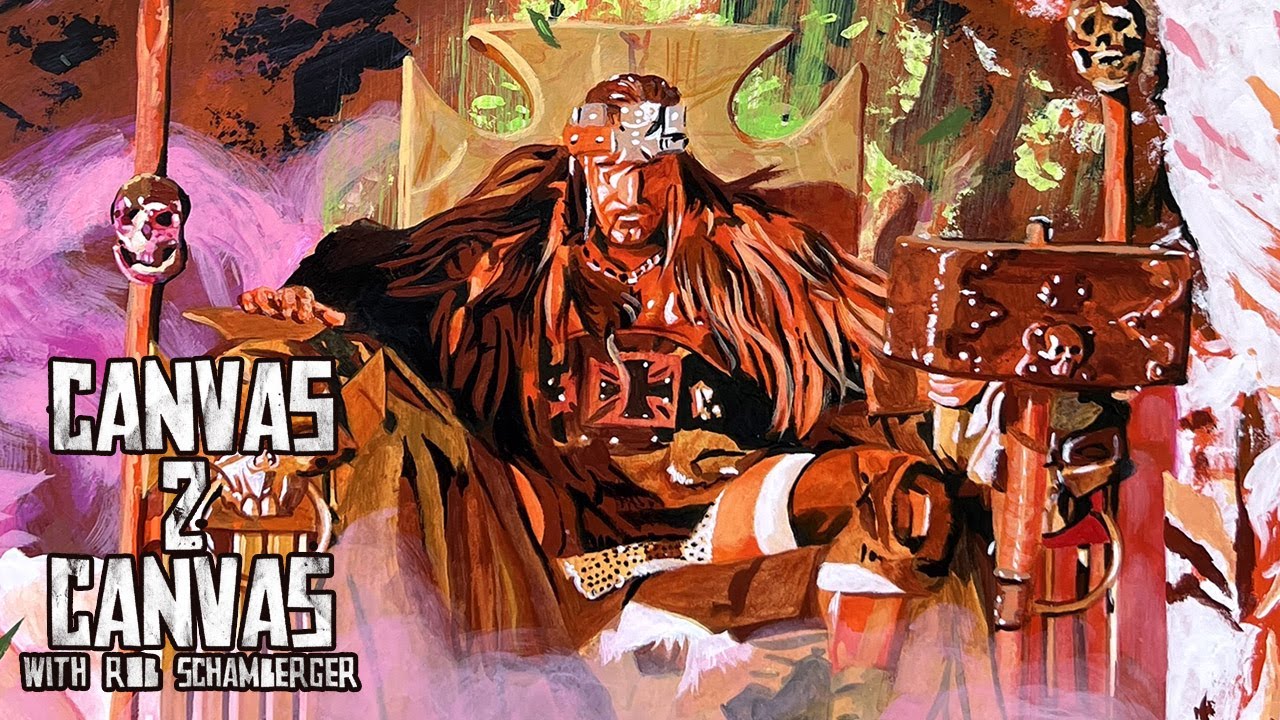 The King of Kings atop his throne: WWE Canvas 2 Canvas - YouTube