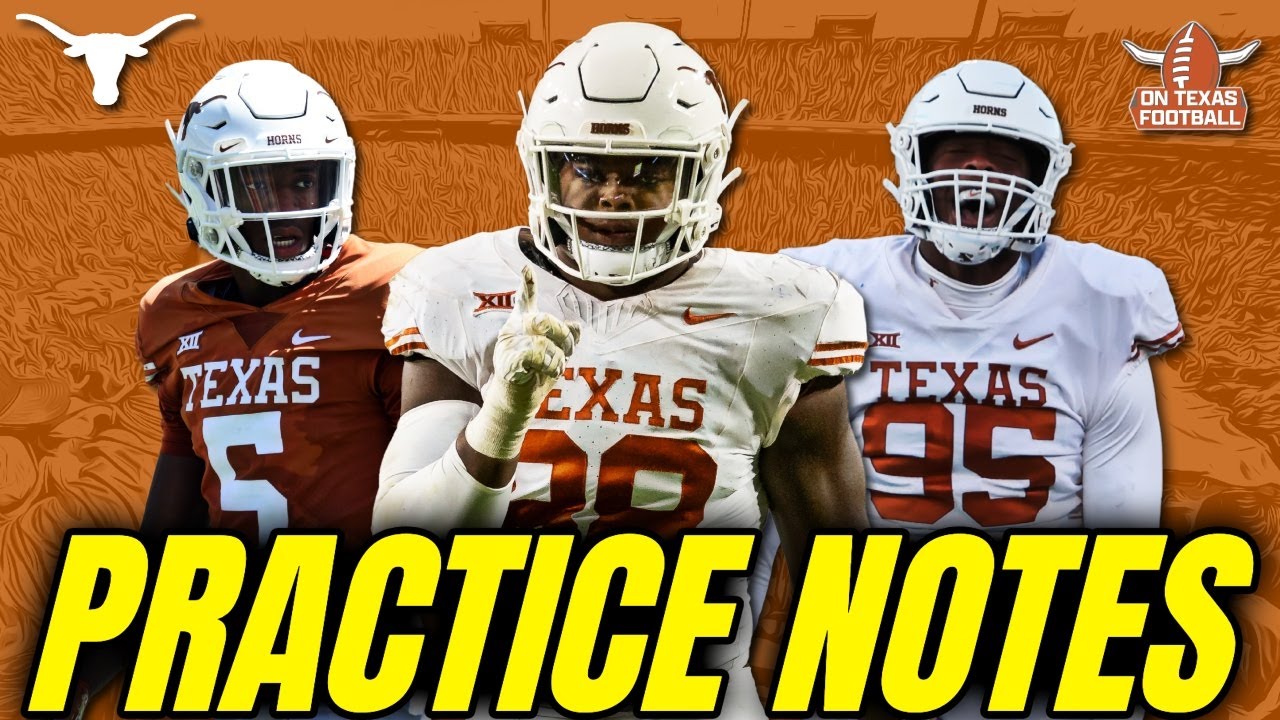 Thursday Practice & Media Notes | Game Changing NIL Ruling? | Texas ...